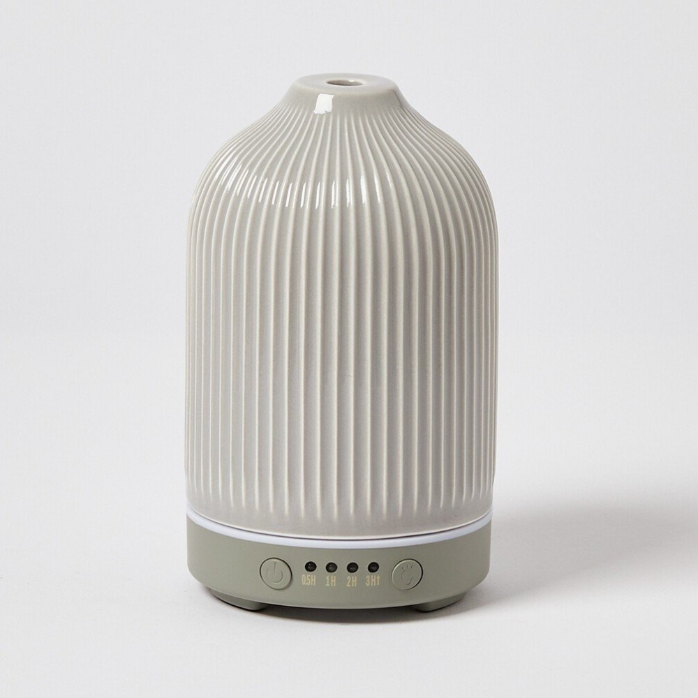 New Oliver Bonas OLIVER BONAS AROMA CERAMIC GREY DIFFUSER 100ML - Own4Less